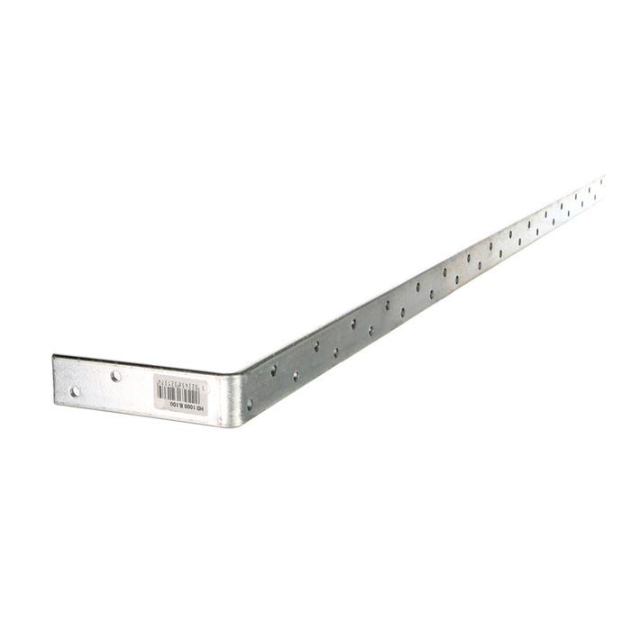 Galvanised Restraint Strap 1000mm Bent 100mm - HD1000B100BAR