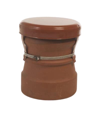 Capping Cowl & Strap - Terracotta