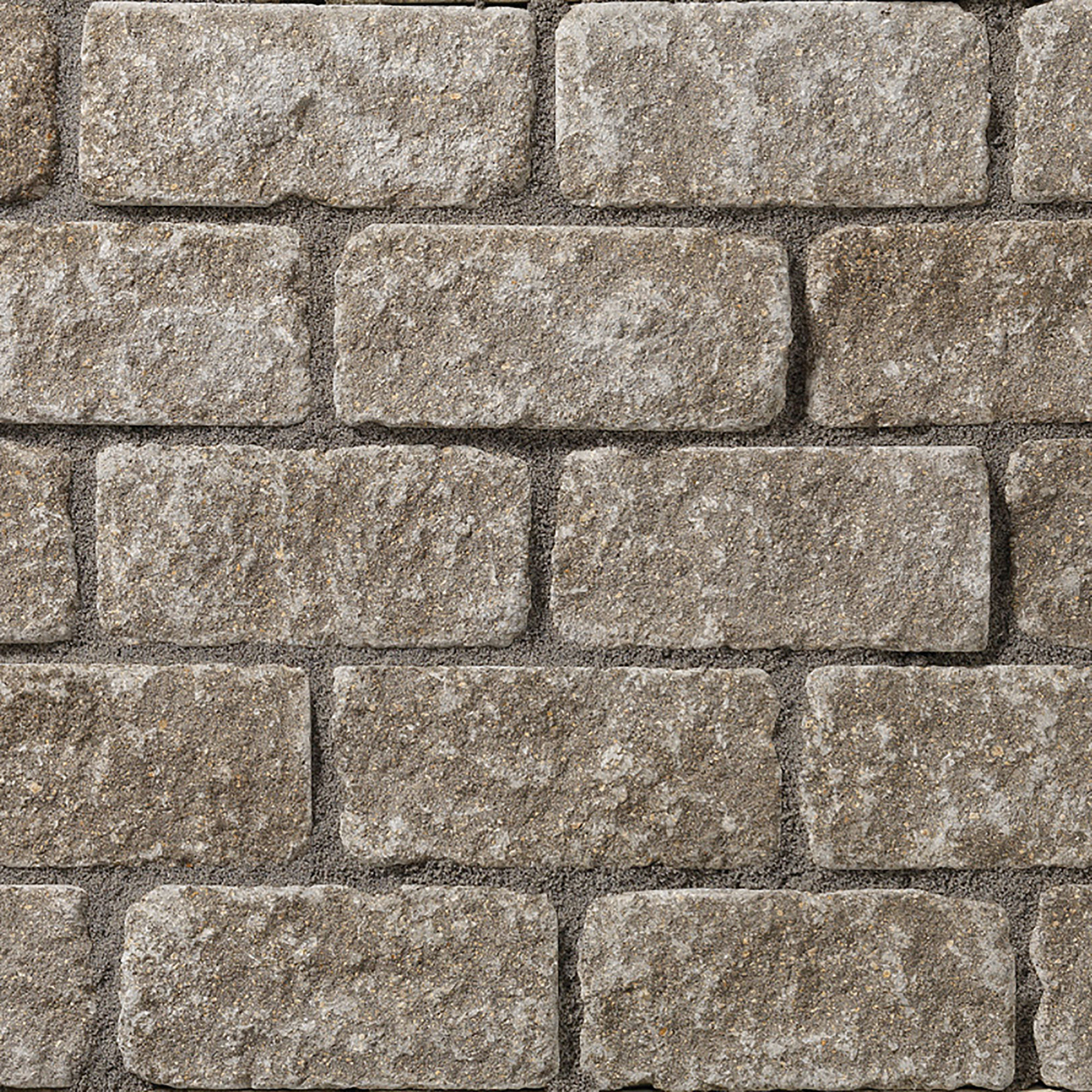 Pavestone Burford Tumbled Walling Grey 305mm x 140mm x 102mm