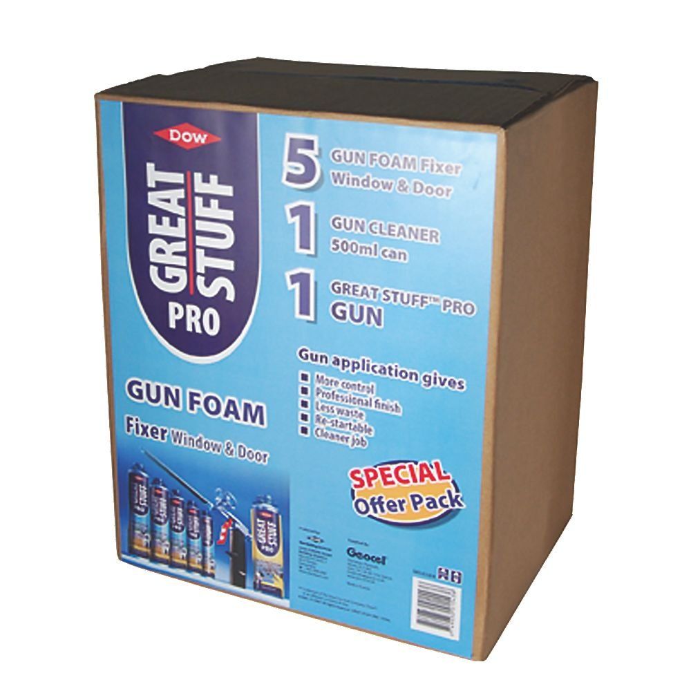 Dow Great Stuff Pro Gun Foam Fixer Kit