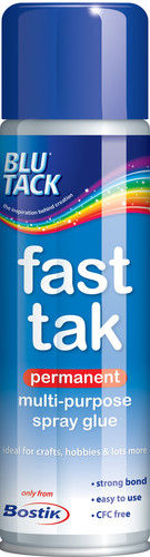 Bostik Fast-Tak Permanent Spray Adhesive 500ml