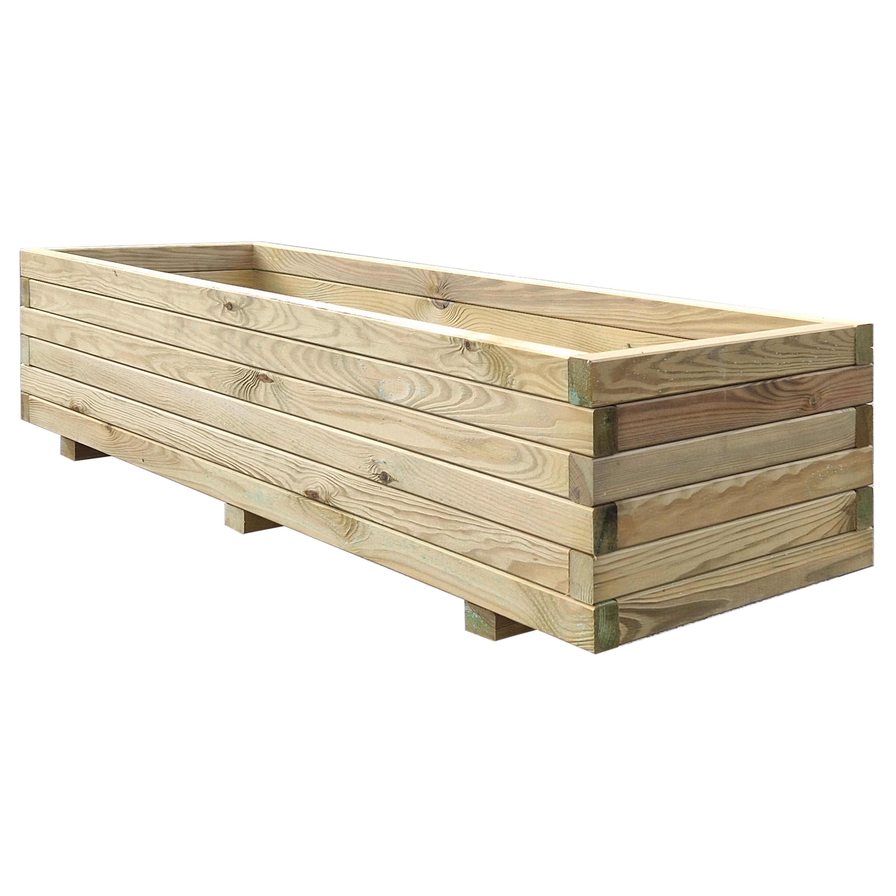 Grange Elite Rectangular Garden Planter 30.2cm x 120cm x 40cm