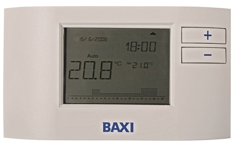 Baxi Plug-In Receiver 7 Day RF Digital Single Channel Programmable Room ...