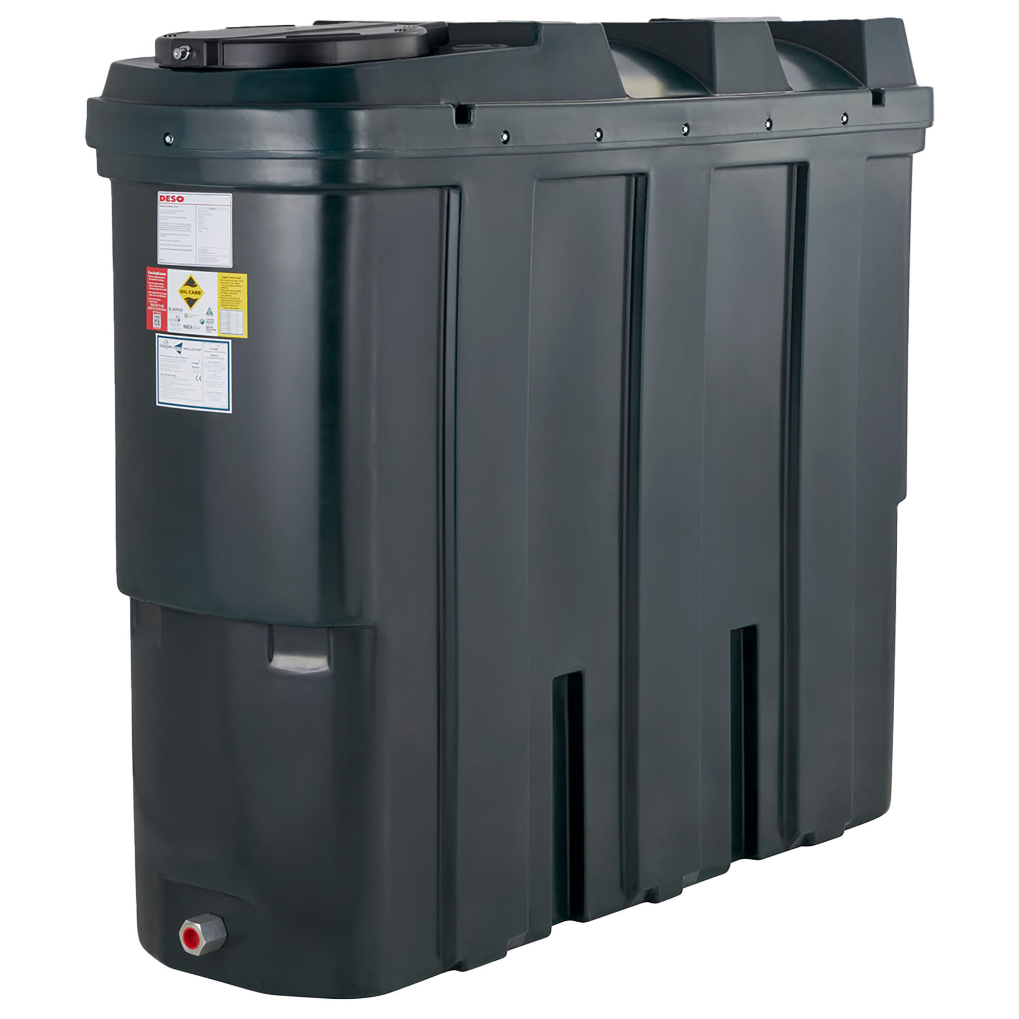 Deso SL1235 Slimline Bunded Oil Tank No Gauge 1235L