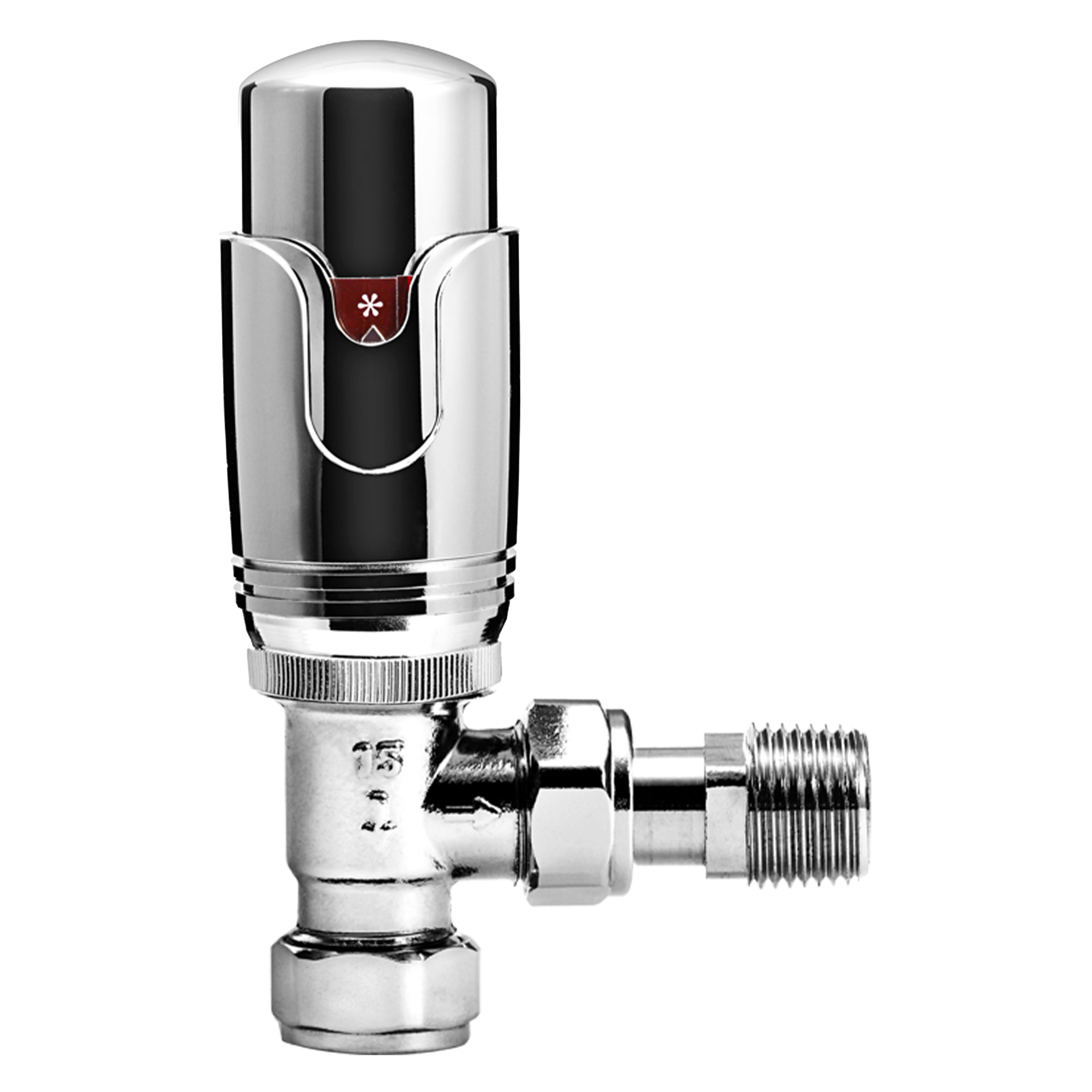 Kartell K-Therm Refined Angled TRV Chrome 15mm
