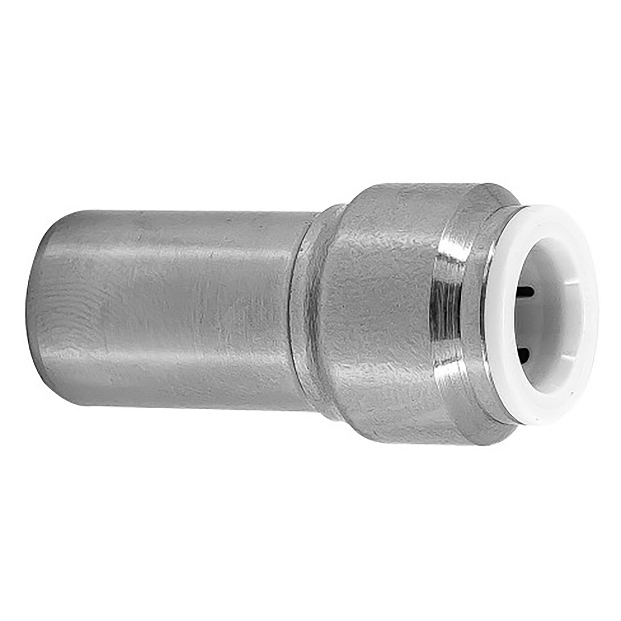 Push-Fit Radiator Valve Reducing Straight 15mm x 10mm - MRVPFS10