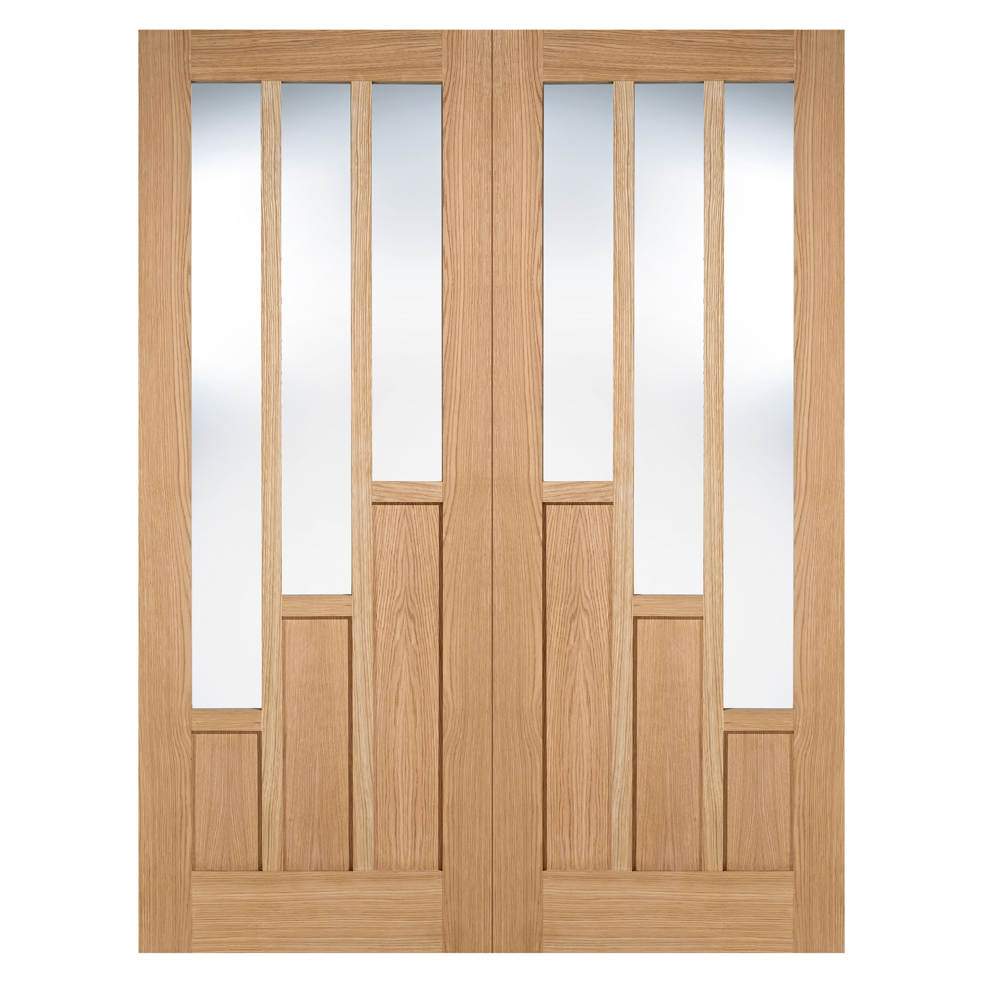 Internal Glazed Doors | Oak & White Glazed Internal Doors