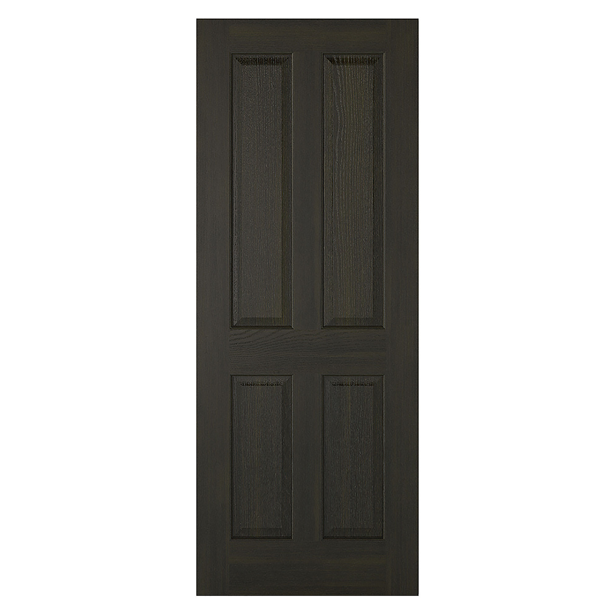 Regency 4-Panel Pre-Finished Internal Smoked Oak Door