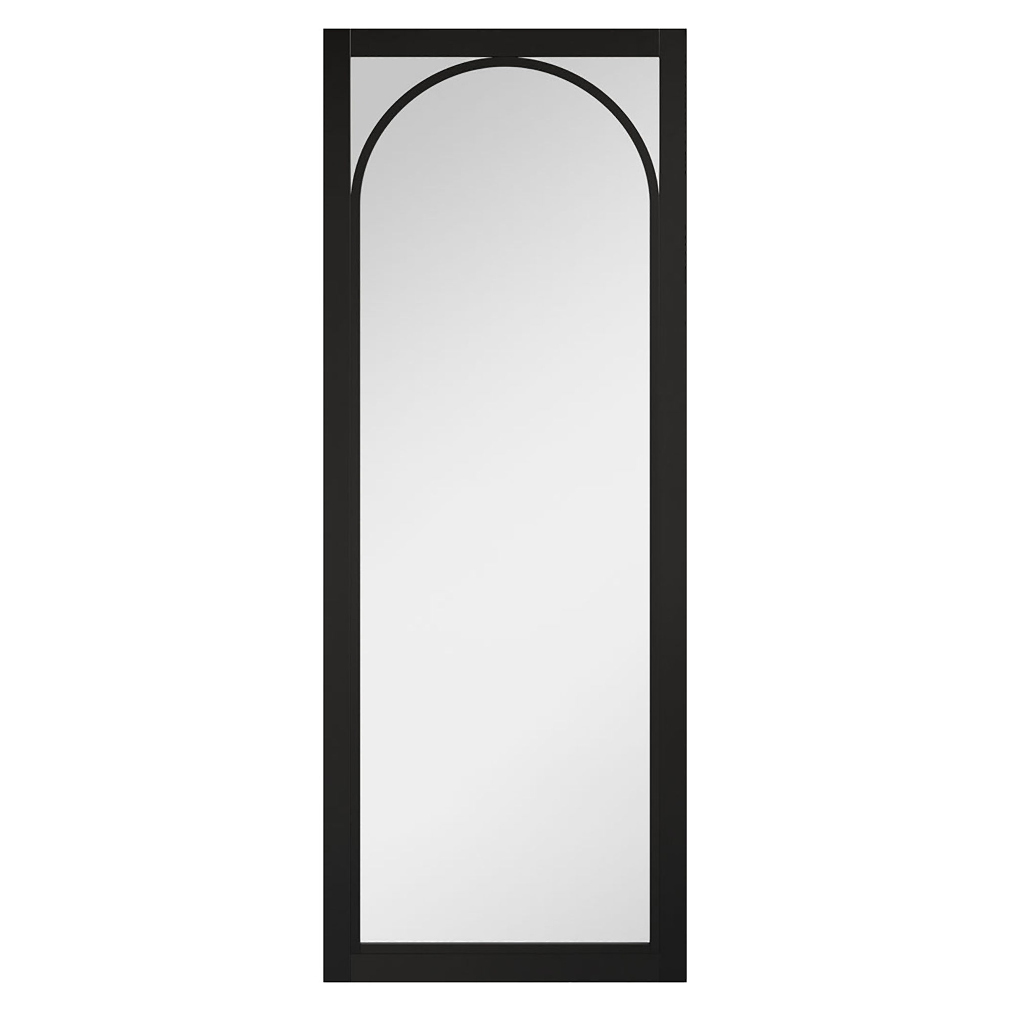 Melrose Pre-Finished Clear Glazed Internal Door Black 686mm x 1981mm ...