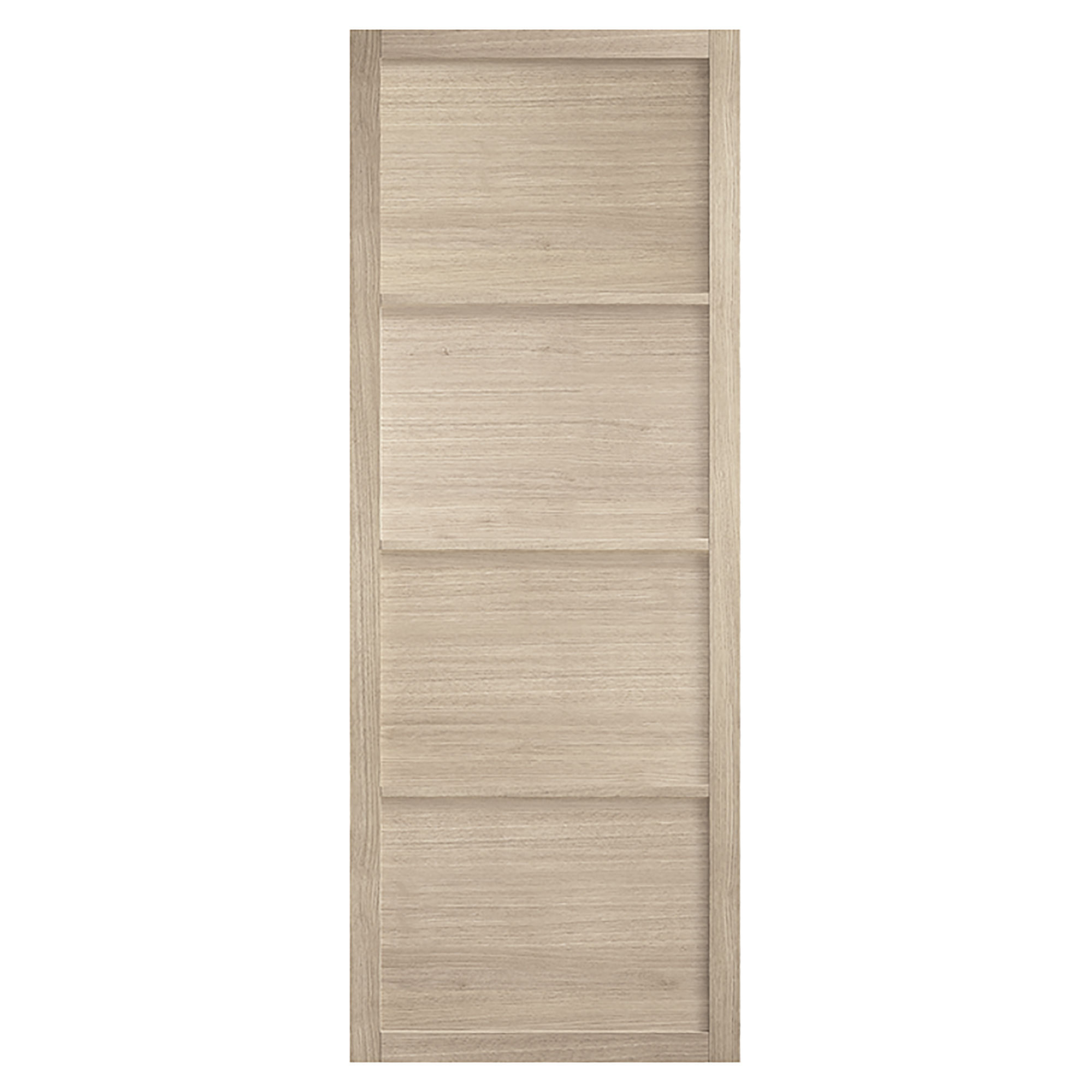 Soho 4-Panel Pre-Finished Internal Door Blonde Oak 762mm x 1981mm ...