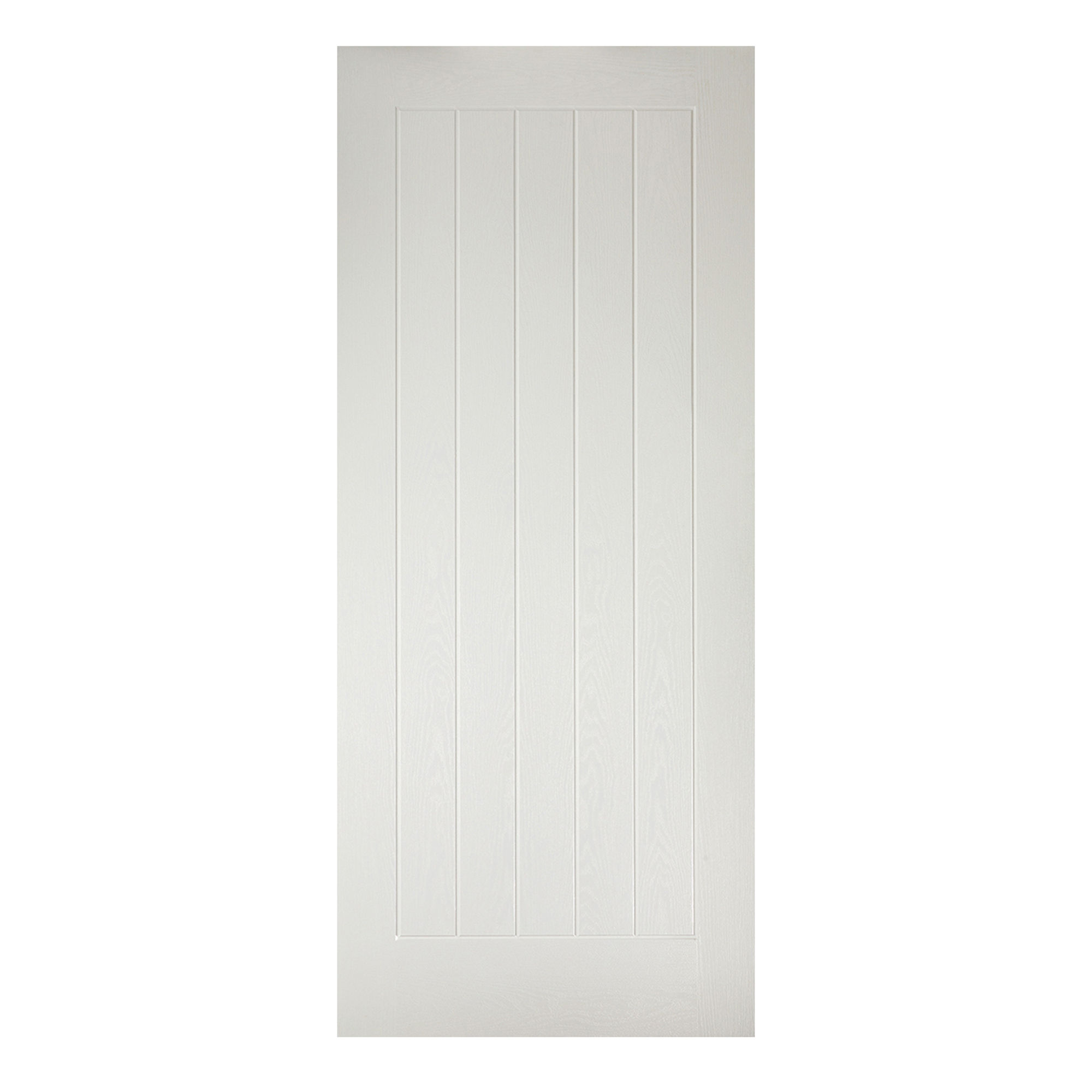Mexicano Pre-Finished GRP External Door (White)