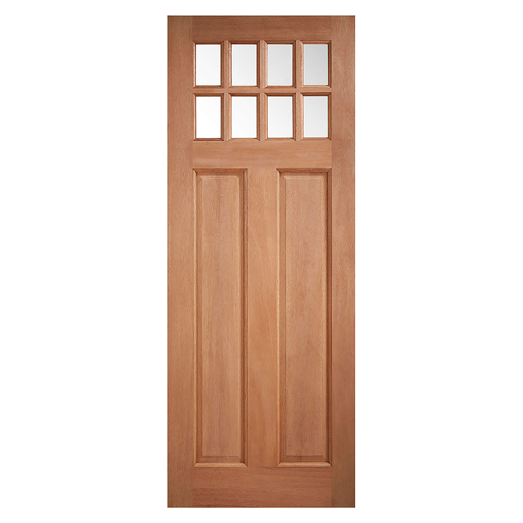 Chigwell Hardwood M&T Clear Glazed External Door