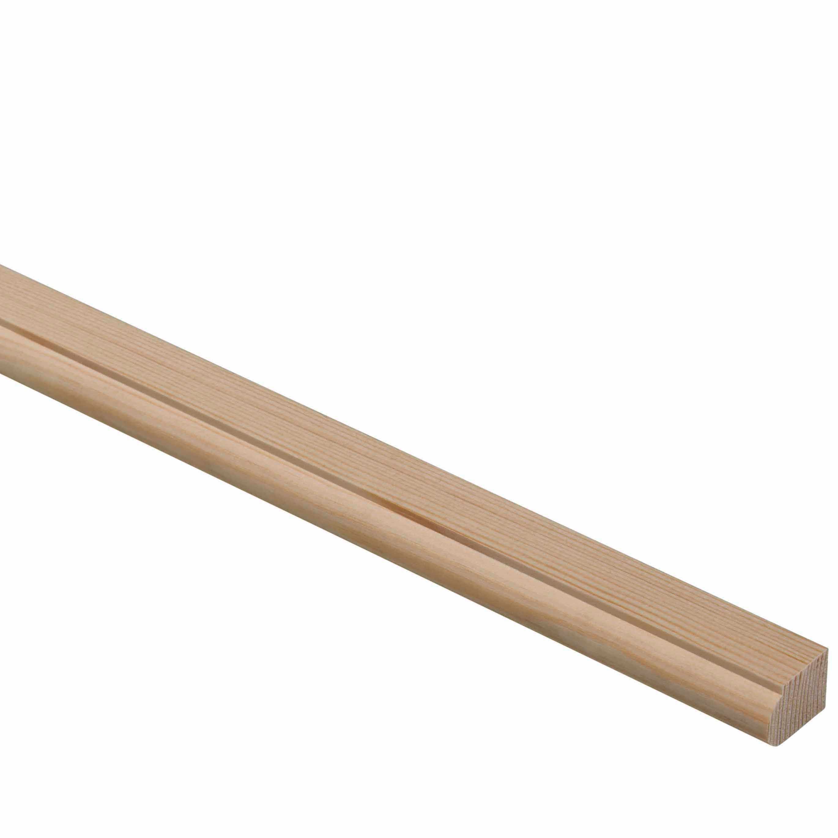 Burbidge Pine Staff Bead Moulding 15mm x 20mm x 2.4m
