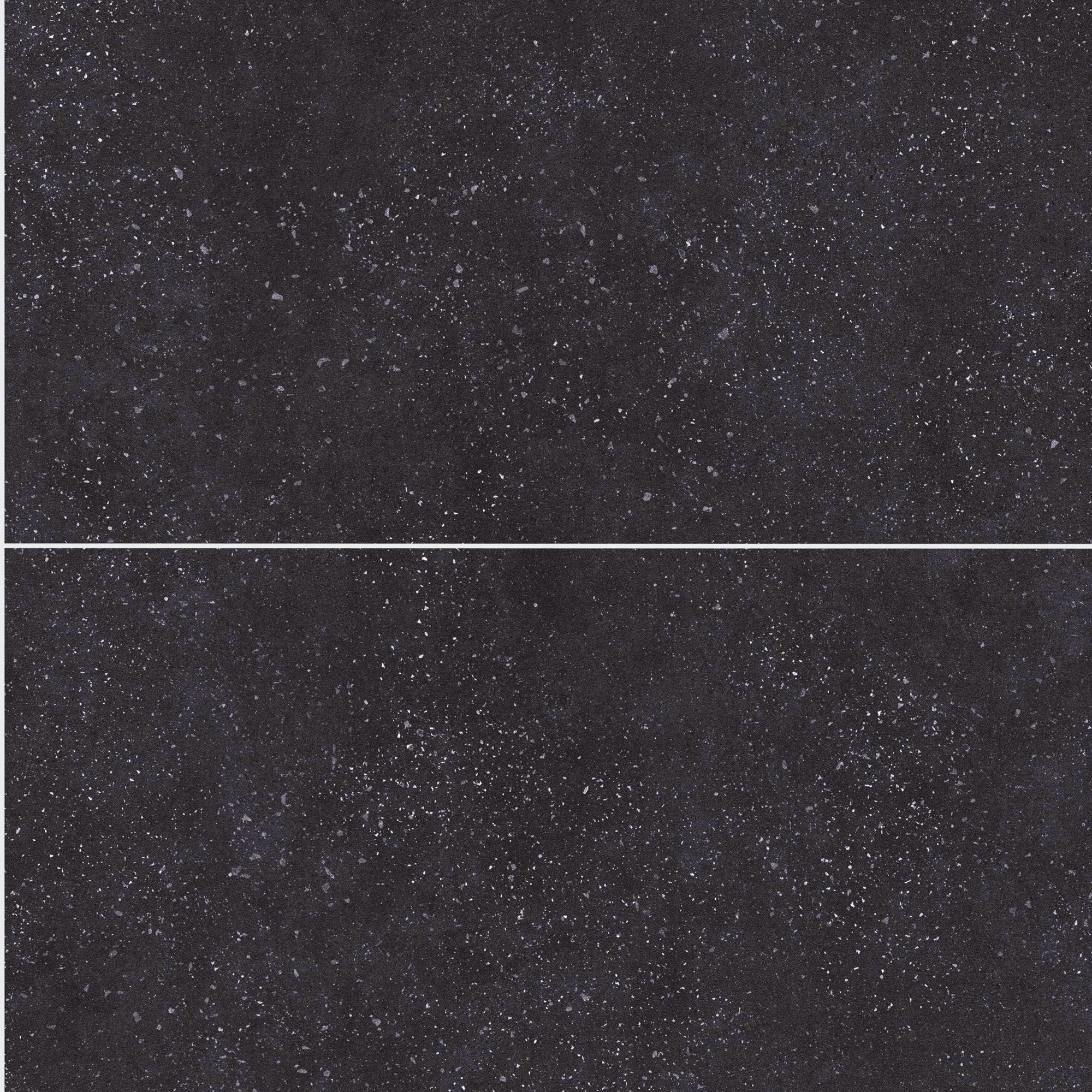 Multipanel Tile Bathroom Wall Panel Hydrolock T&G Tile Black Mineral 2400mm x 598mm