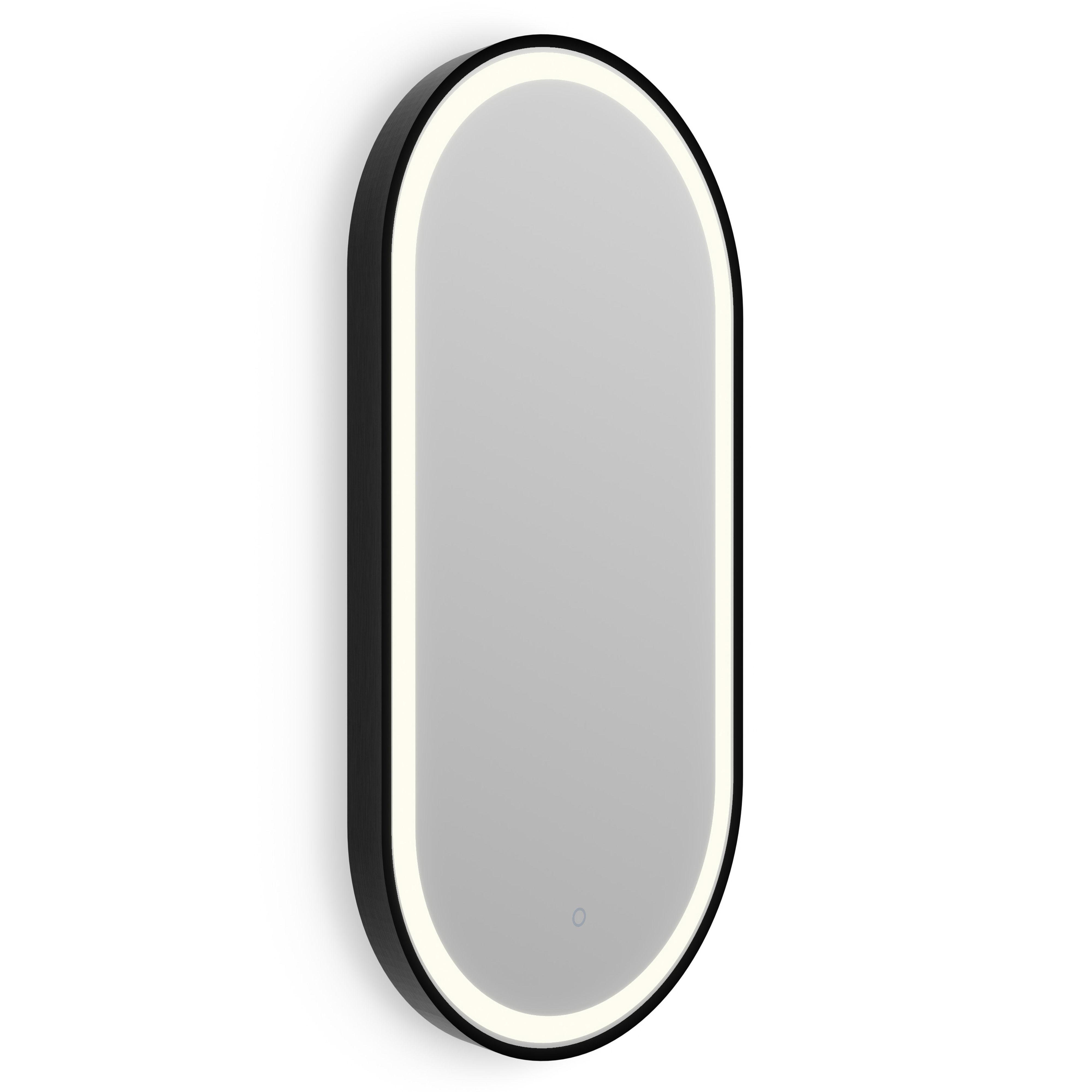 Origins Living Lomax Light Capsule Mirror Black