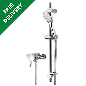 Roper Rhodes Joy Dual Function Bar Shower System Chrome - DC3002