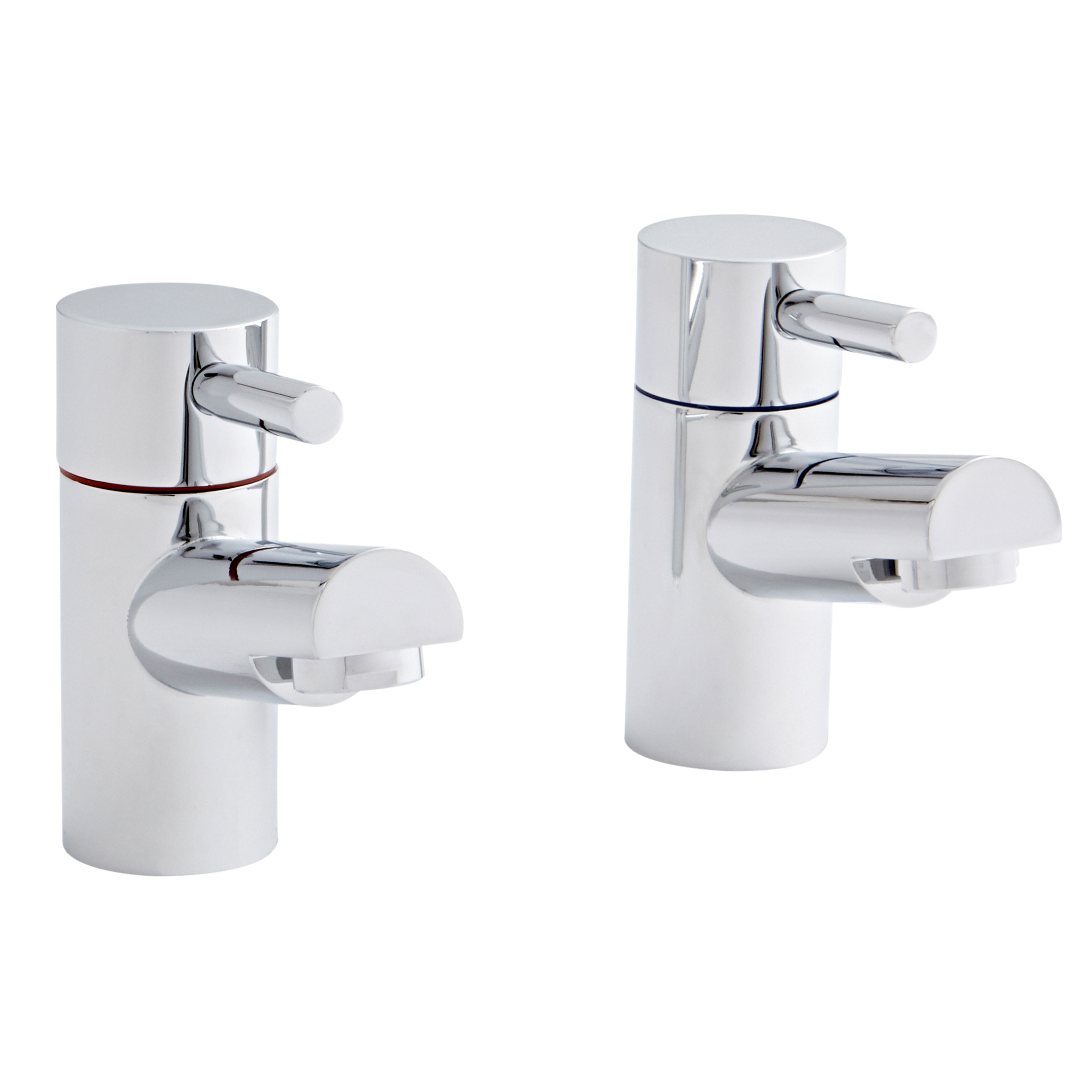Kartell K-Vit Plan Basin Pillar Taps - TAP015PL