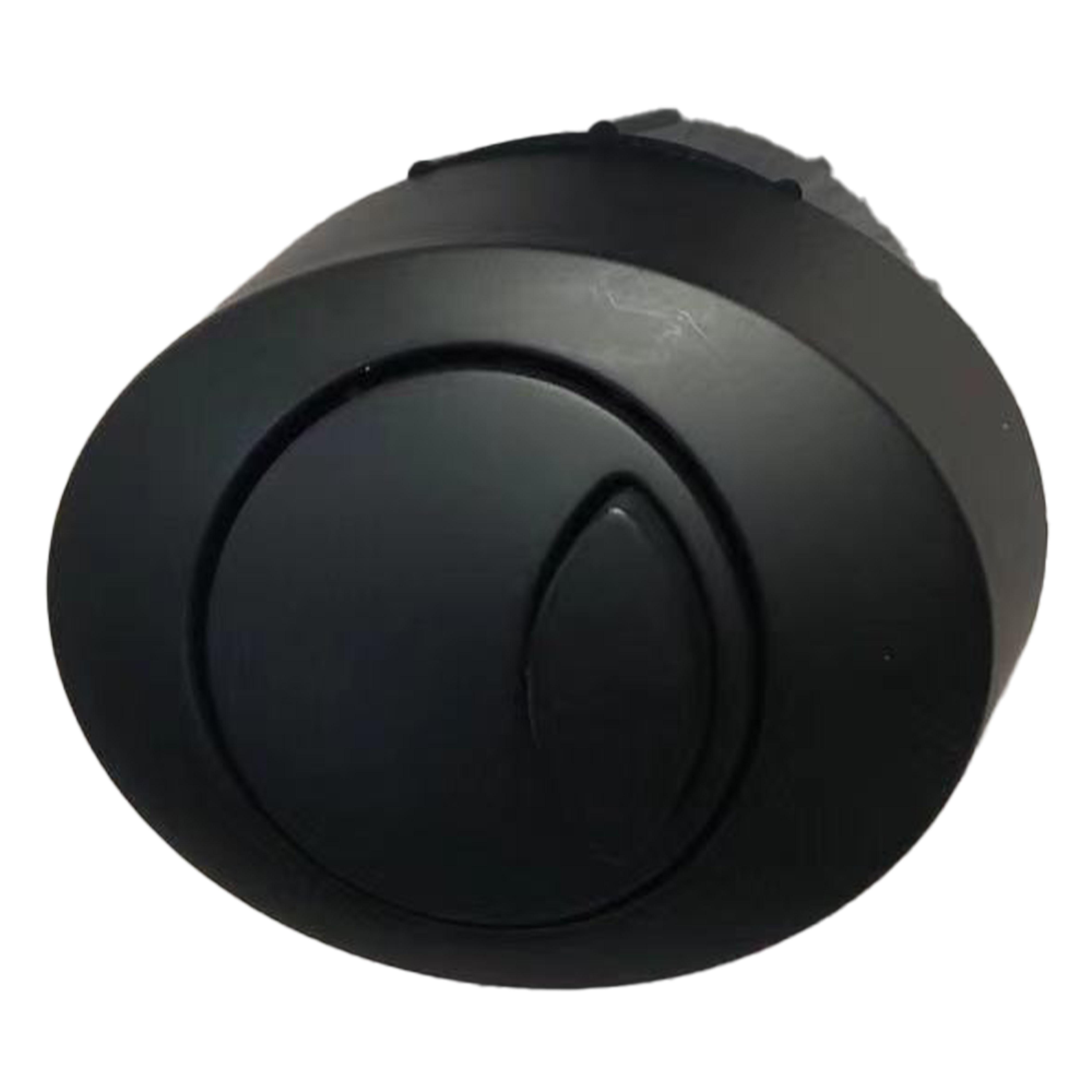 Kartell K-Vit Push Button for Dual Flush Concealed Cistern Matt Black