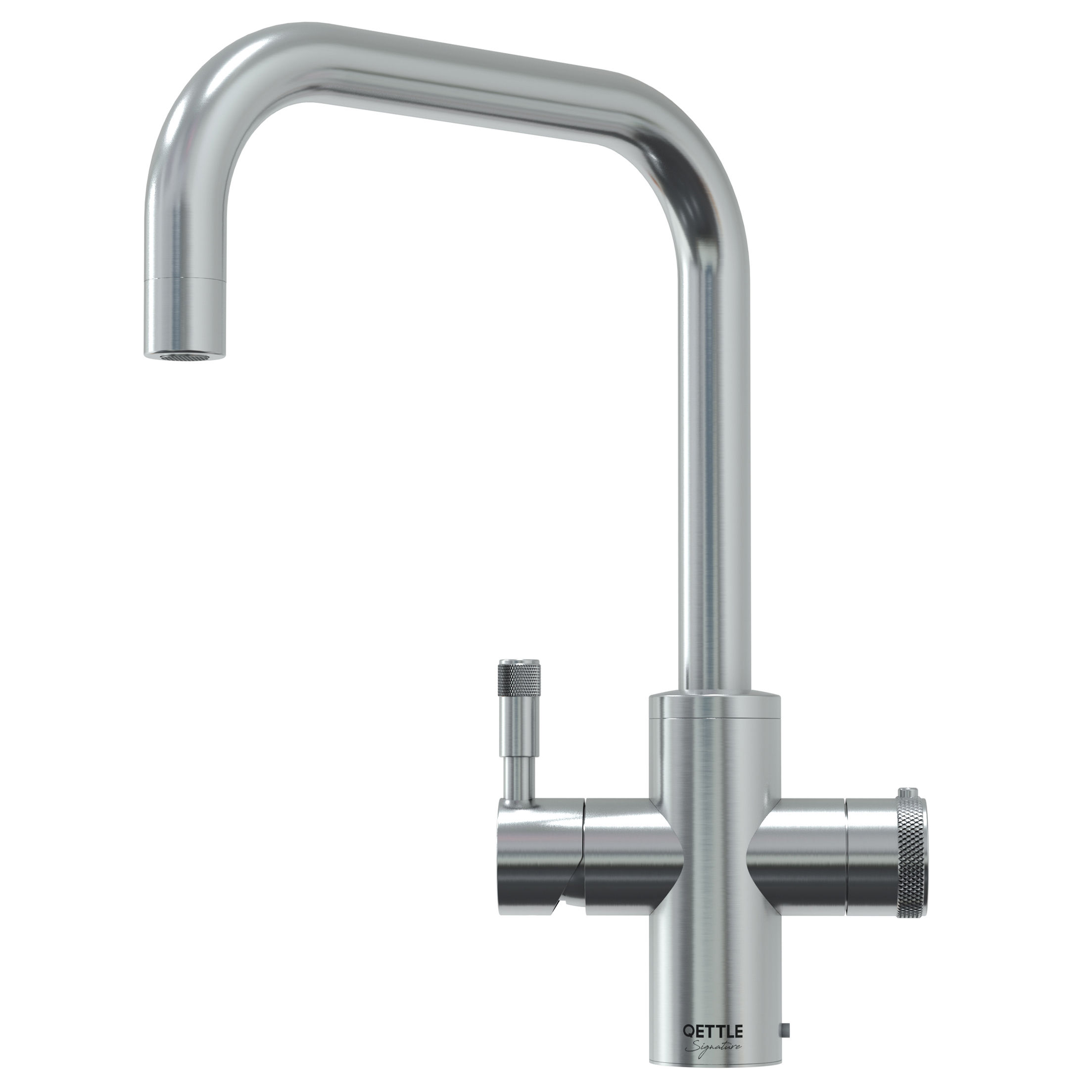 Qettle Signature Modern 4-in-1 Boiling Water Kitchen Tap Square ...