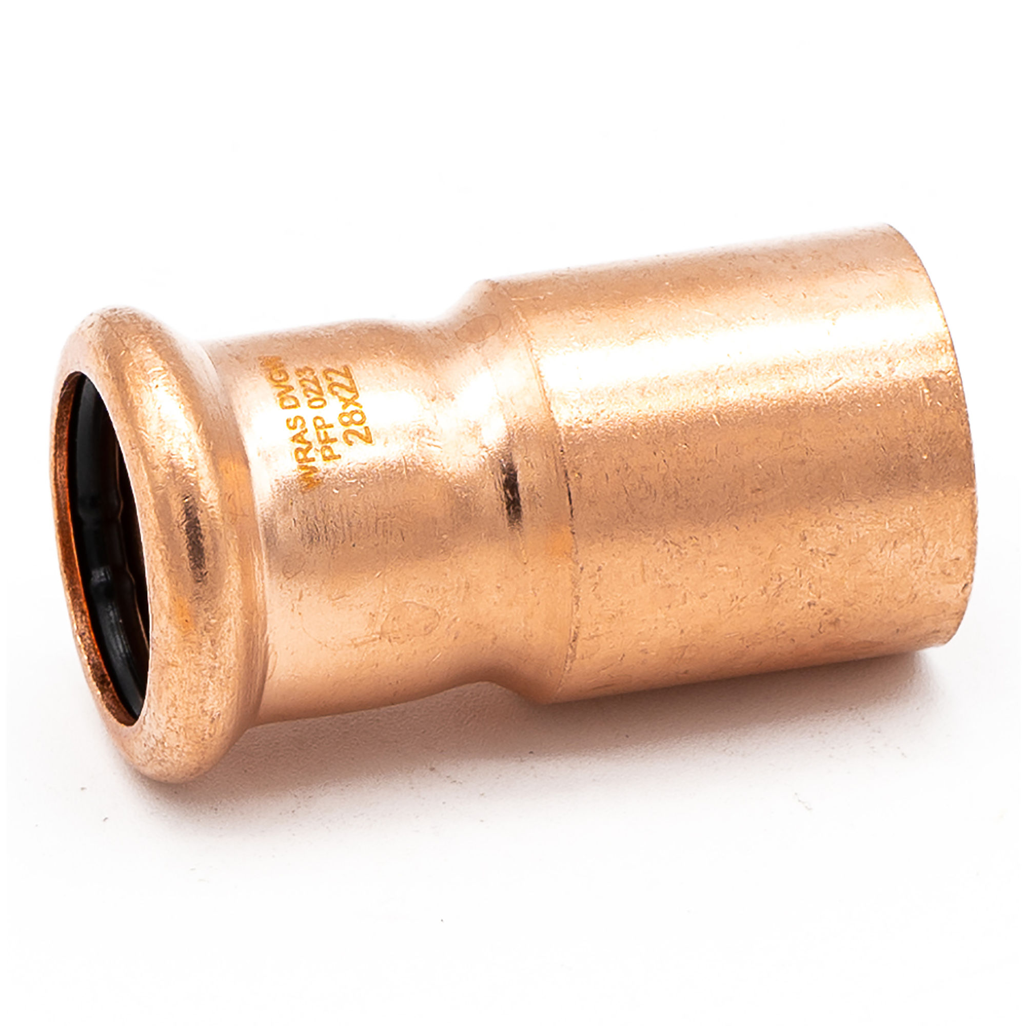 Copper Press Fit Fitting Reducer 28mm x 22mm