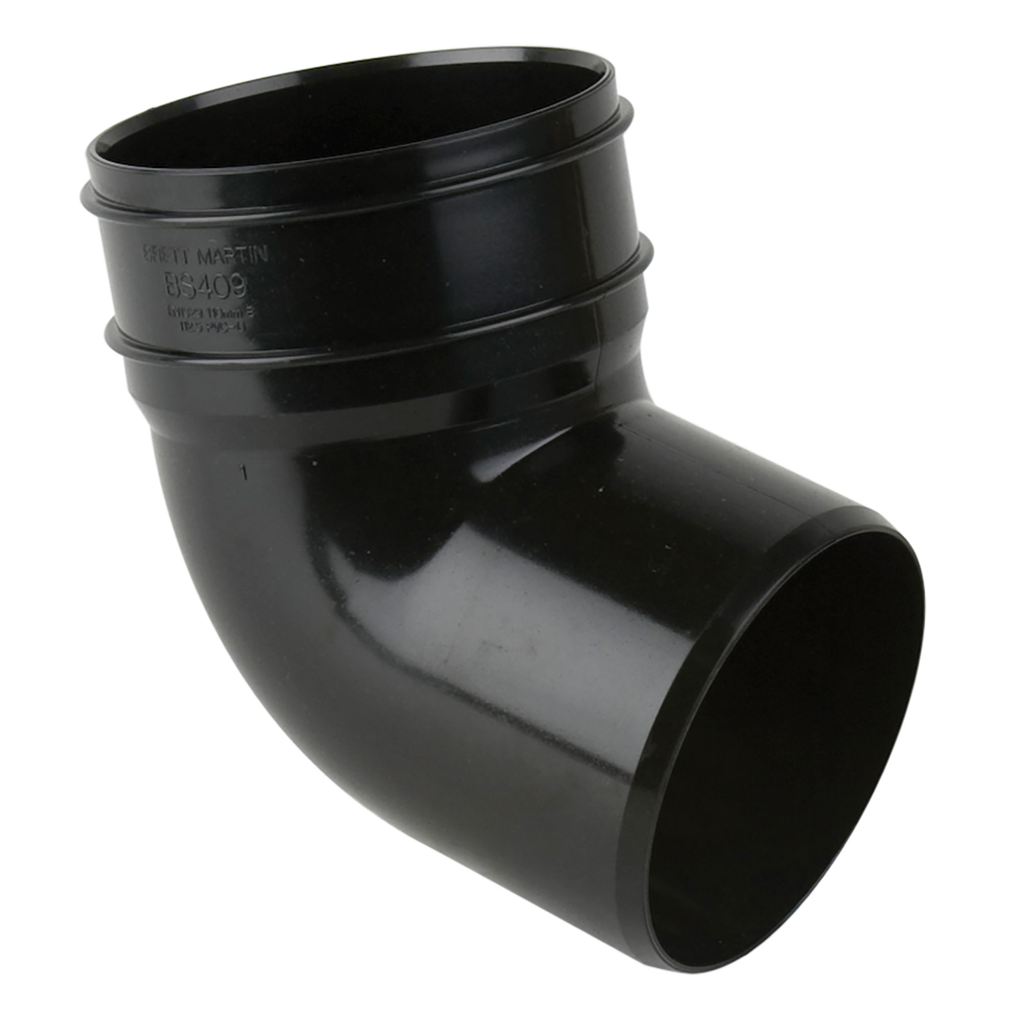 Push-Fit/Solvent Weld 112.5° Single Socket Soil Bottom Offset Bend ...