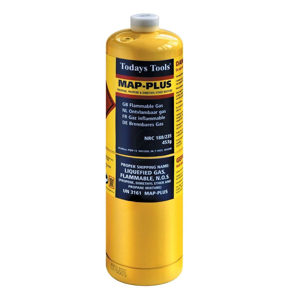 TT MAP-PLUS Gas Cylinder 453g TTM Brazing Soldering