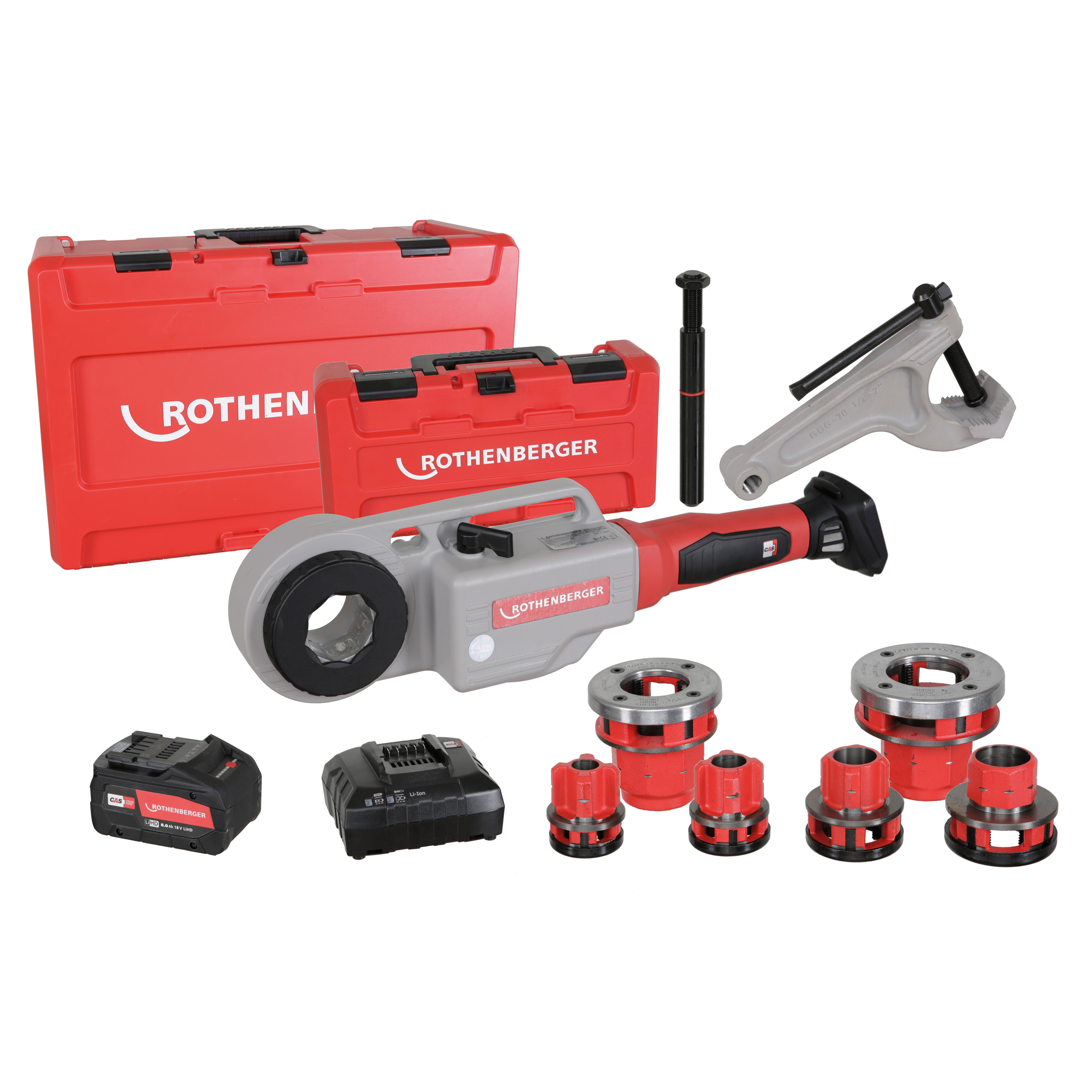 Rothenberger Supertronic Cordless Pipe Threader 2000E 1000003428