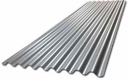 Galvanised Corrugated Sheet 10' 8/3" (8 Rolls at 3")