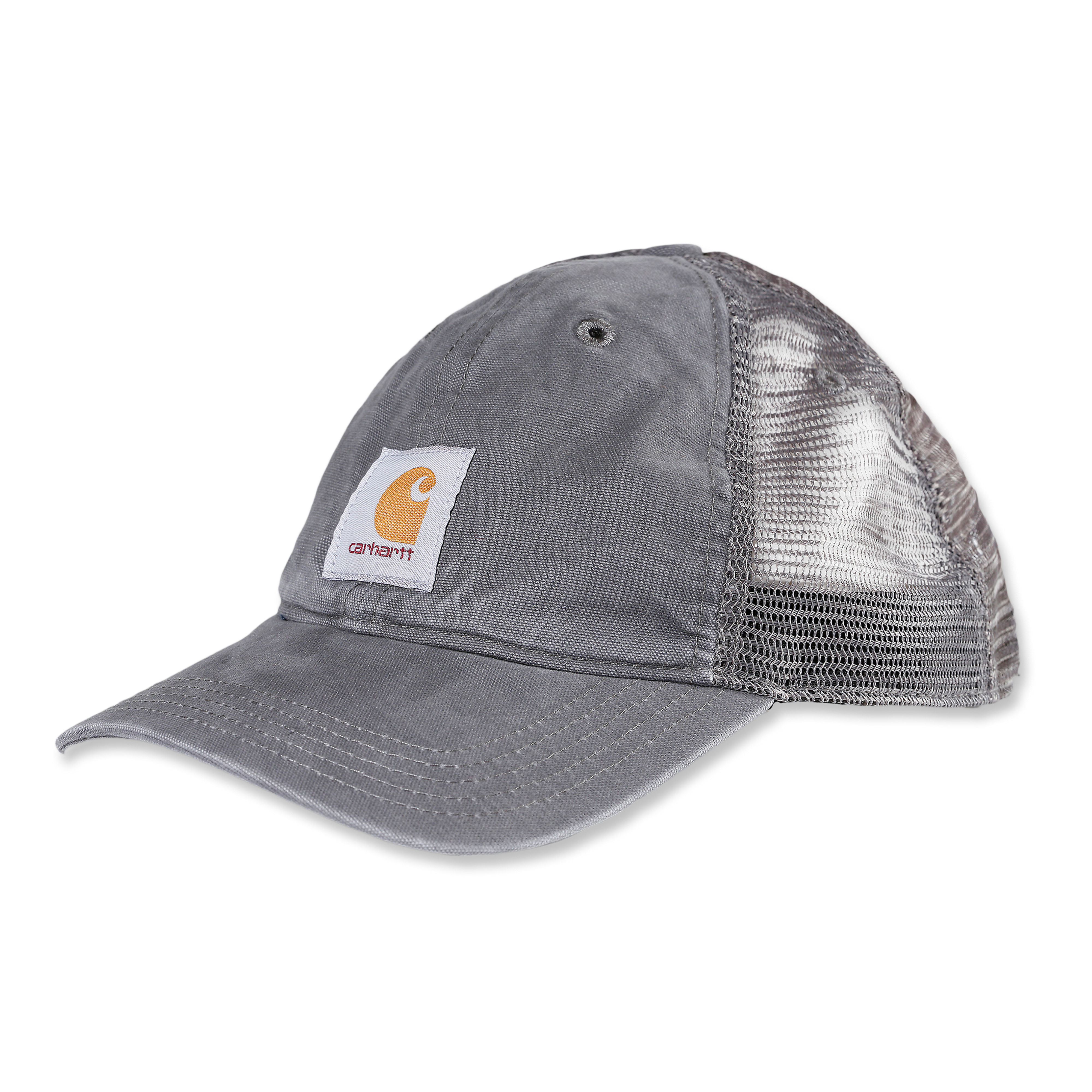Carhartt Buffalo Canvas Mesh-Back Cap Gravel