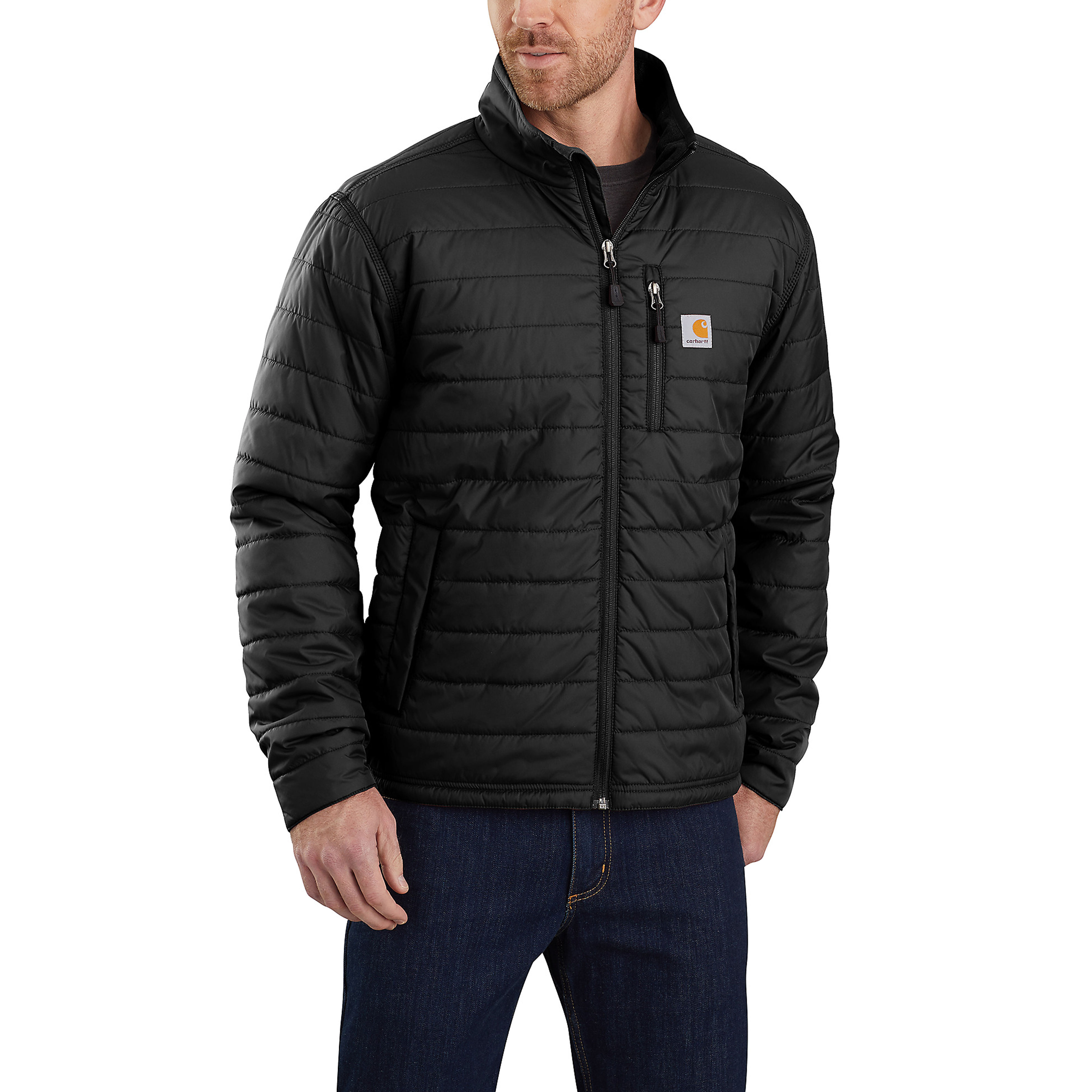 Carhartt Rain Defender Relaxed Fit Lightweight Insulated Jacket Black XL