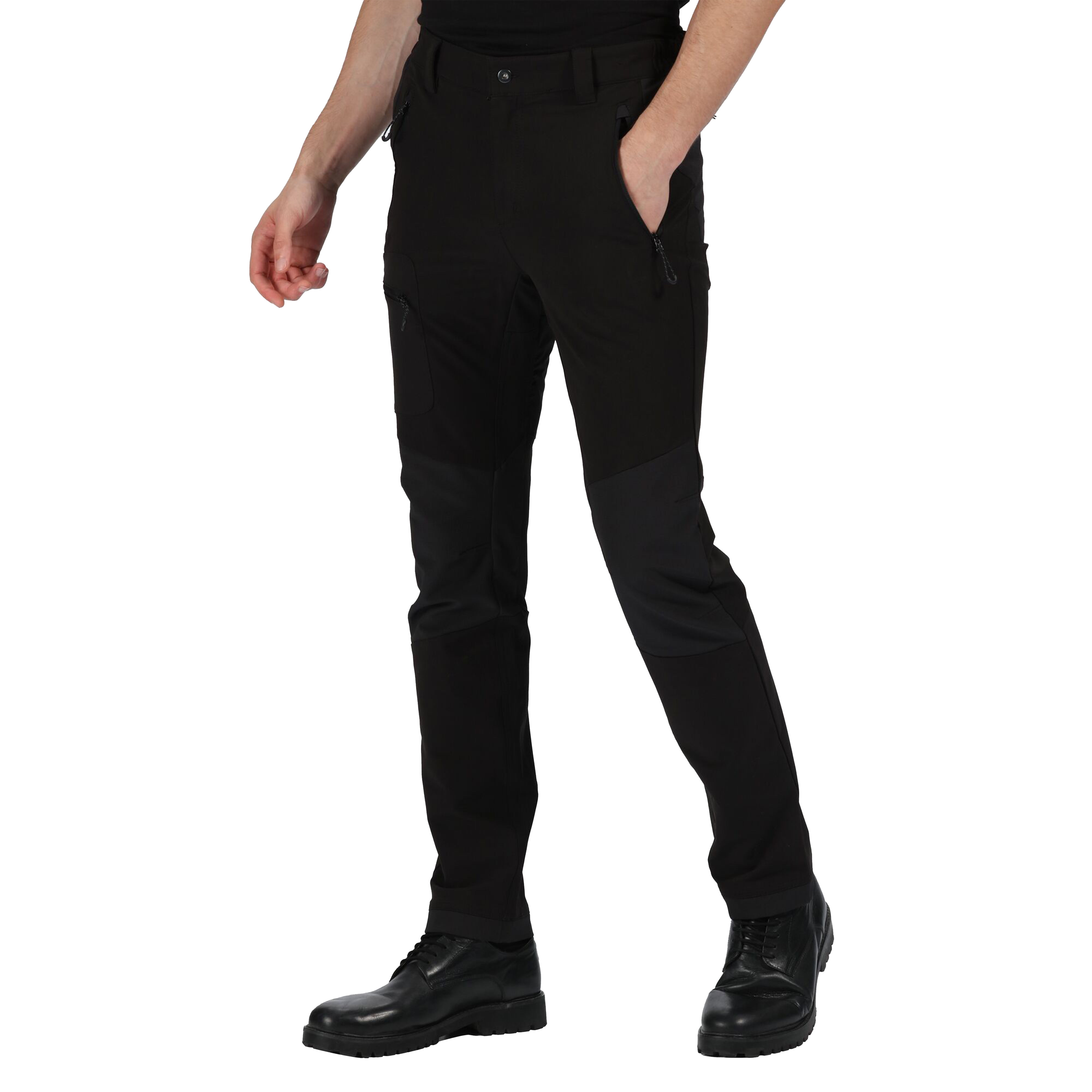 Regatta Prolite Softshell Stretch Trousers Black
