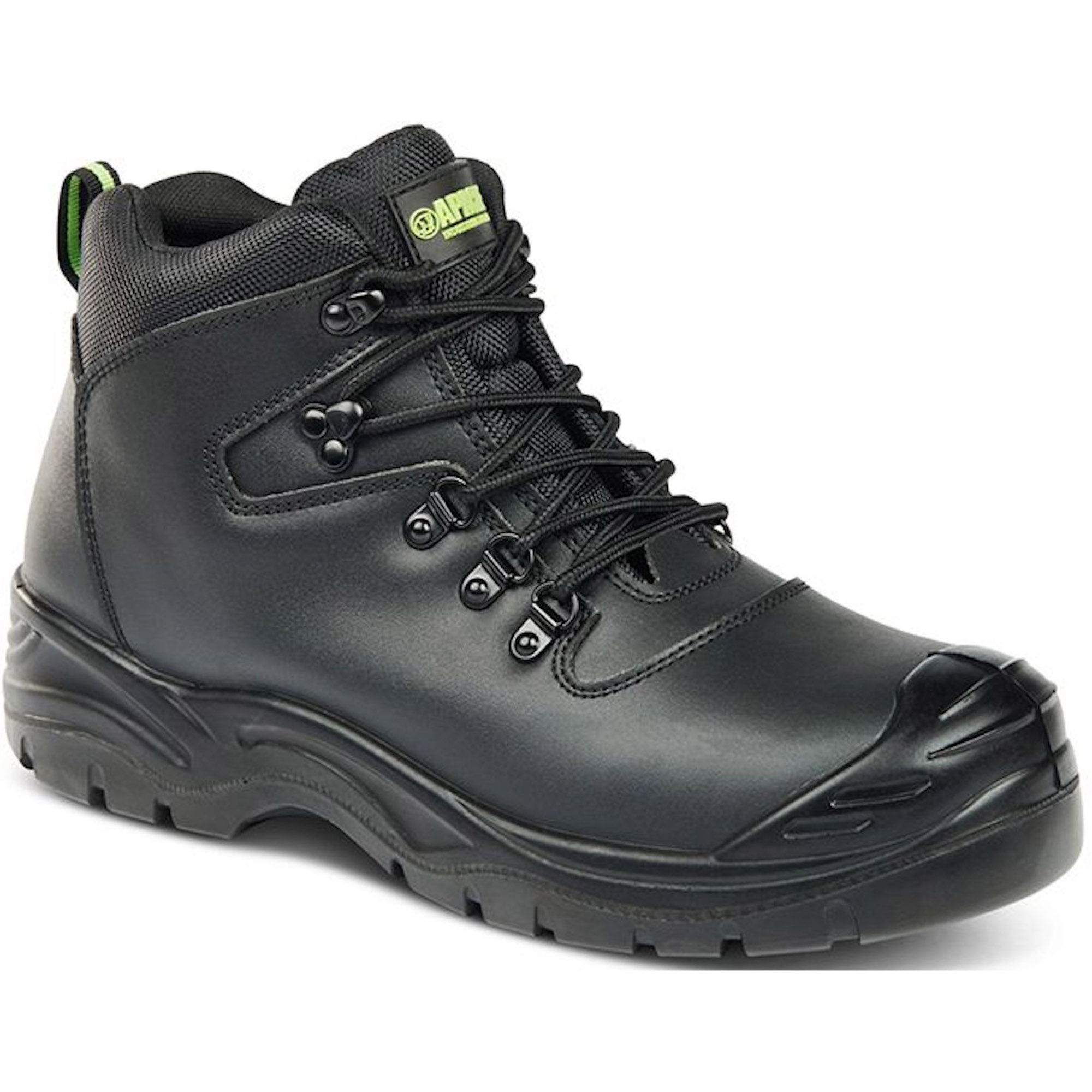 Apache Jupiter Mid-Cut Safety Boots - Black