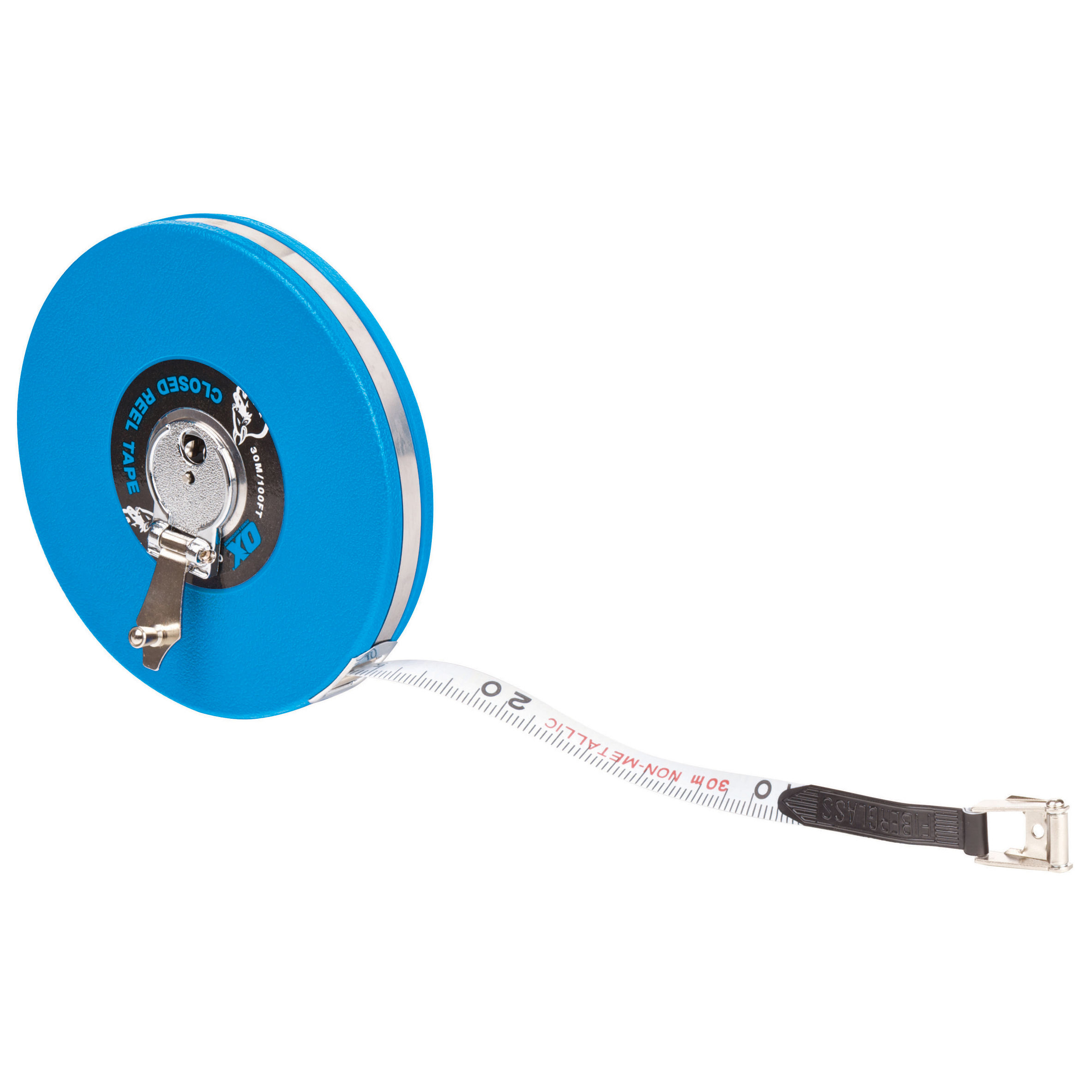 OX Trade Closed Reel Tape Measure 30m 100 OX T023603